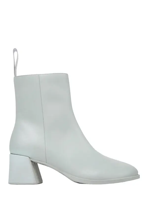 Camper Ankle Boots With Block Heel - Grey