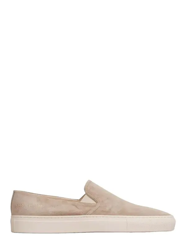 COMMON PROJECTS Suede Slip-on Sneakers - Grey