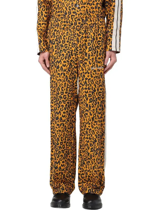 Palm Angels Leopard Print Trousers - Multicolor
