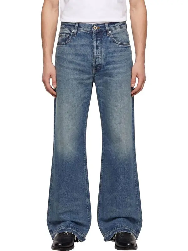 GALLERY DEPT. Mid-rise Flare-leg Denim Jeans - Blue