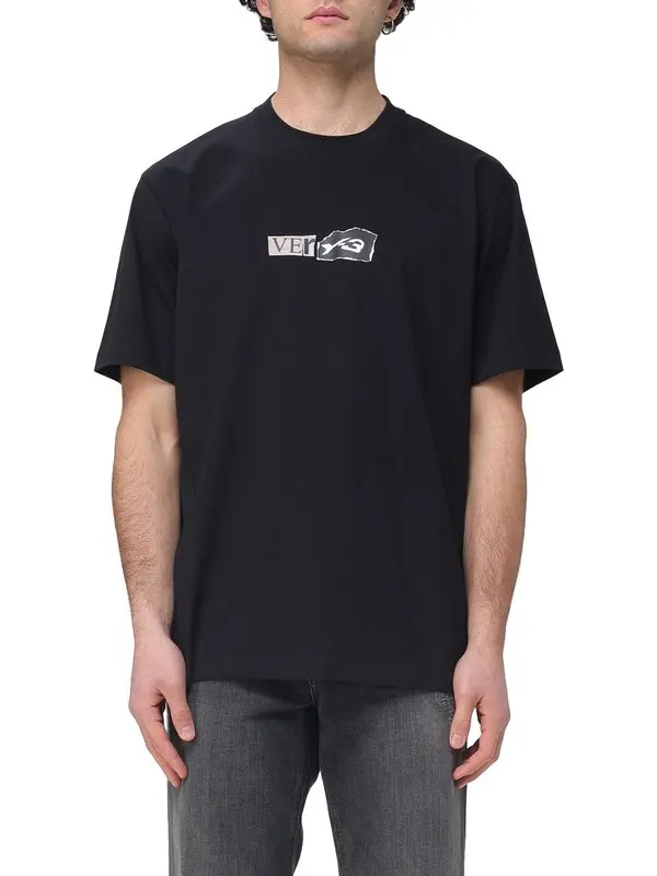 Y3 T-shirt Colour - Black