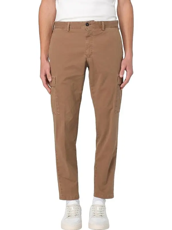 PT TORINO Tailored Cargo Trousers - Brown