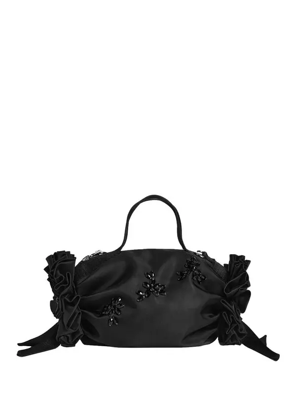 Simone Rocha Embellished Handbag - Black