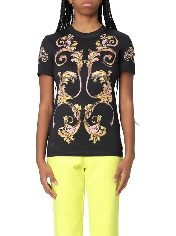 Versace Printed T-shirt - Black