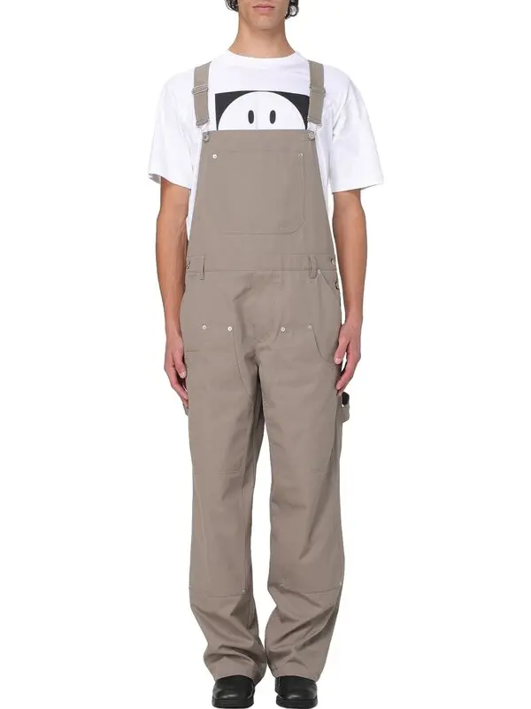 Moschino Bib Overalls - Beige