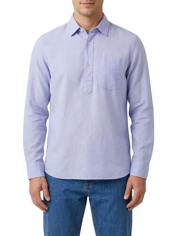 Aspesi Cotton Basic Shirt - Blue