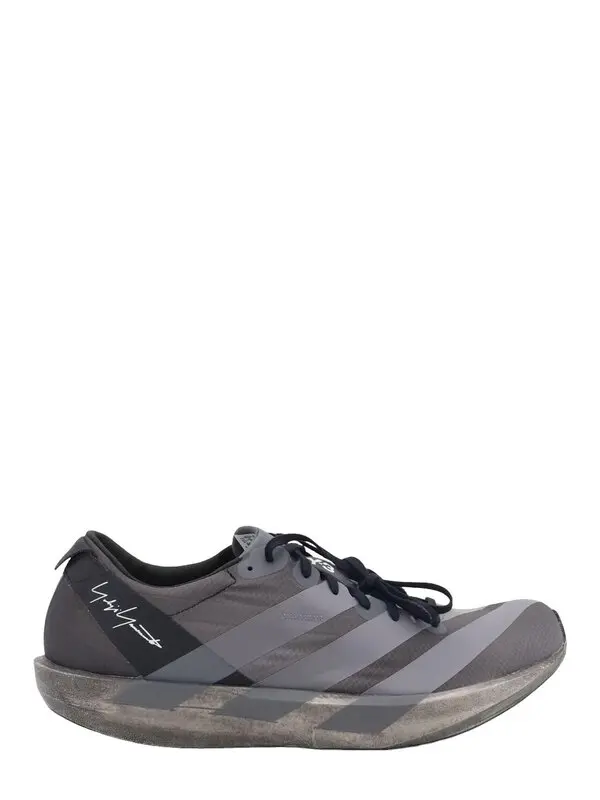 Y3 Adios Technical Fabric Sneakers With Extralight Sole - Black