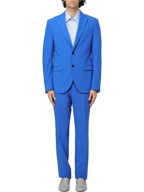 MANUEL RITZ Suit Colour - Gnawed Blue