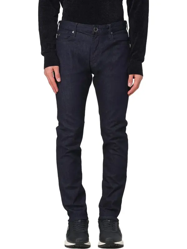 Emporio Armani Straight Leg Jeans - Blue