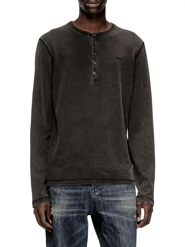 DIESEL® Cotton T-shirt - Black