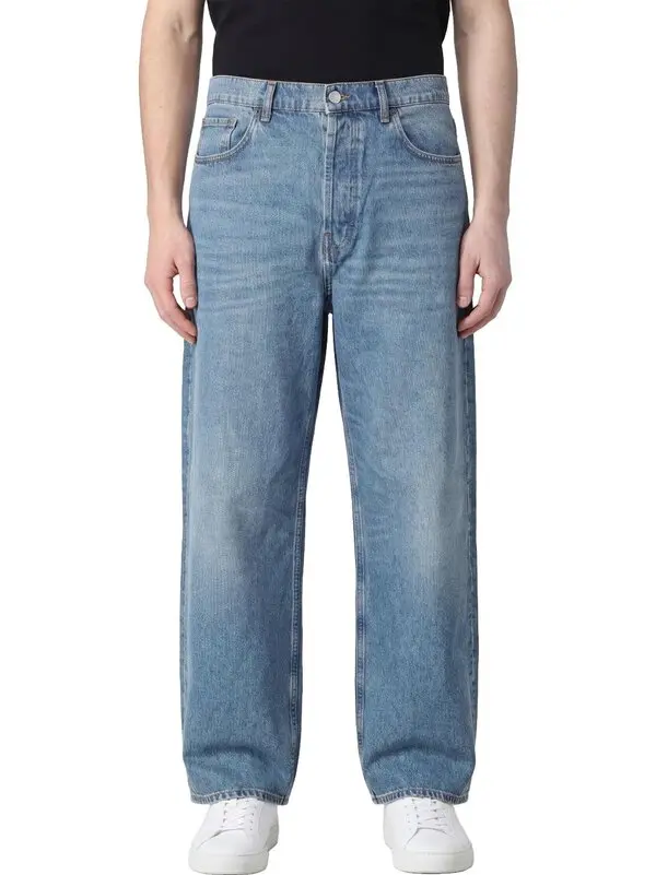 AMISH SUPPLIES Huge Straight Fit Cotton Denim Jeans - Blue 1