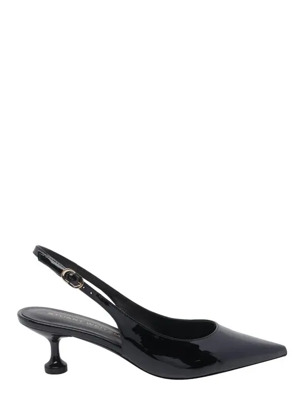 STUART WEITZMAN Slingback Court Shoes - Black