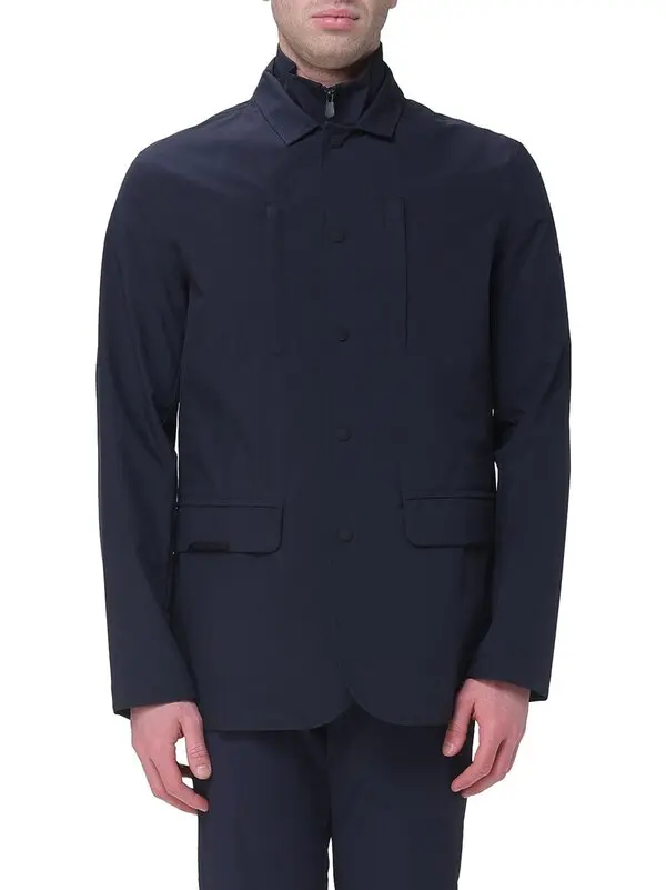 SAVE THE DUCK Lightweight Technical Fabric Jacket - Blue