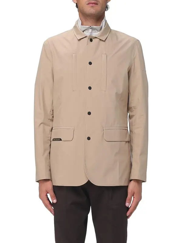 SAVE THE DUCK Lightweight Technical Fabric Jacket - Camel