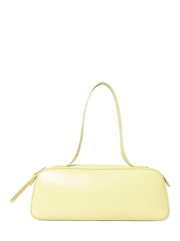 Khaite Leather Shoulder Bag - Yellow
