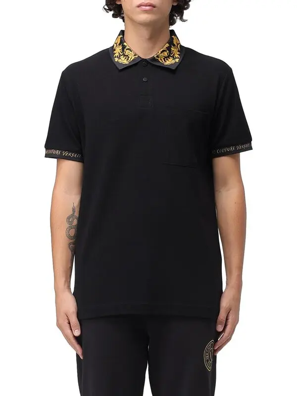 Versace Polo Shirt Colour - Black