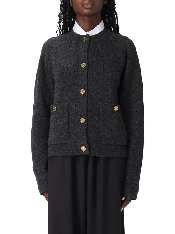 TOTEME Buttoned Knit Jacket - Grey