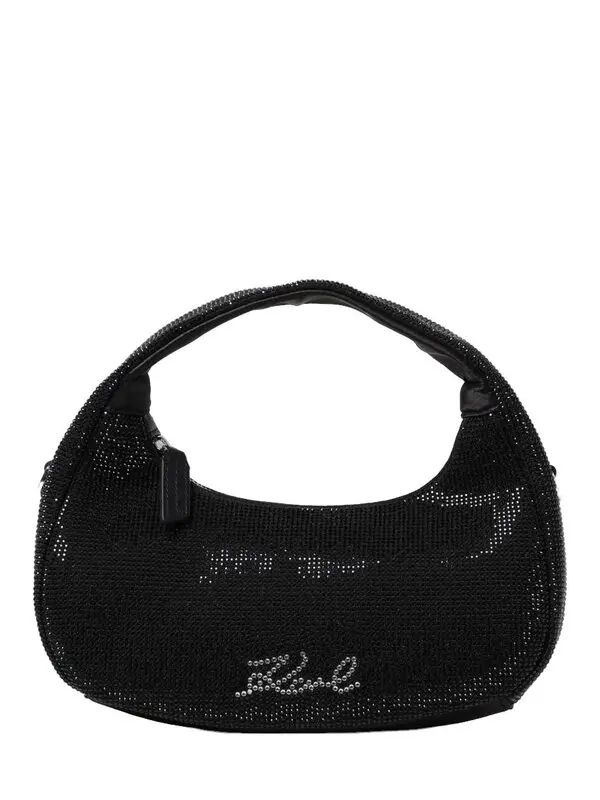 Karl Lagerfeld Embellished Handbag - Black