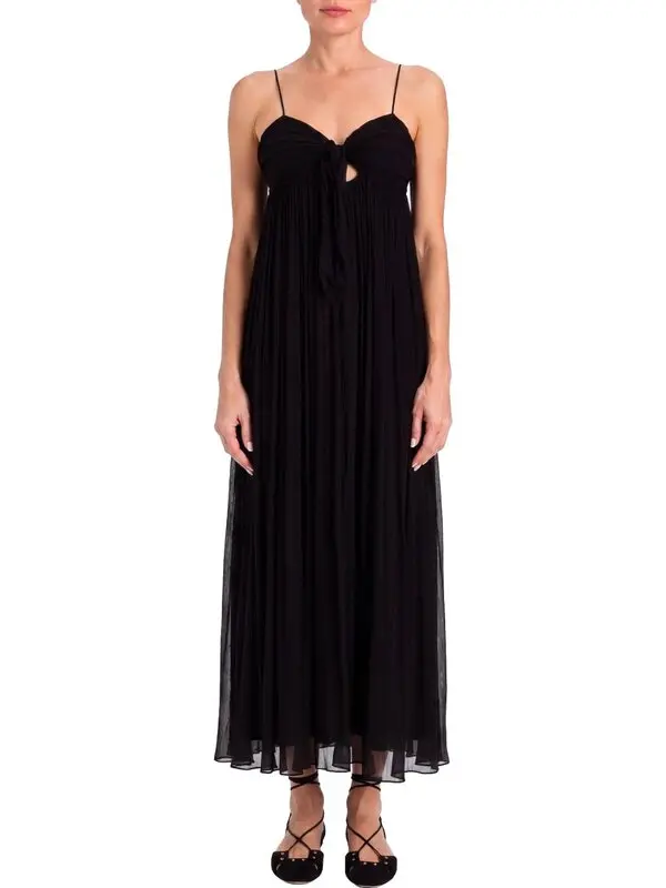 TWINSET Viscose Midi Dress - Black