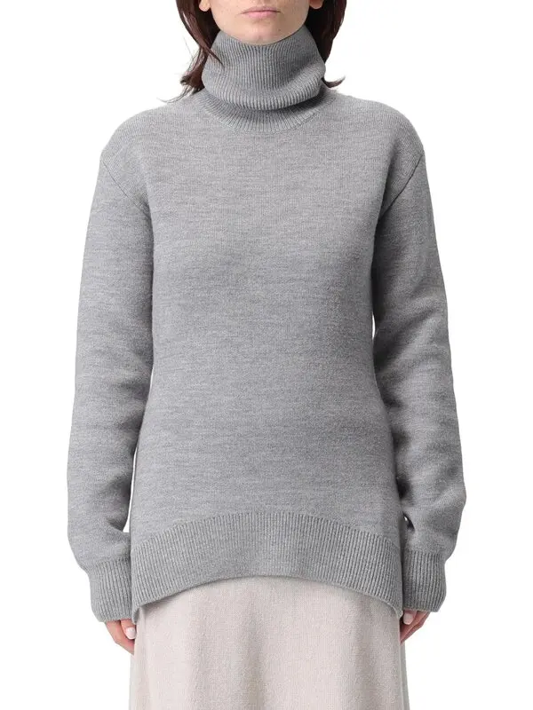 TOTEME Ribbed Turtleneck Jumper - Grey