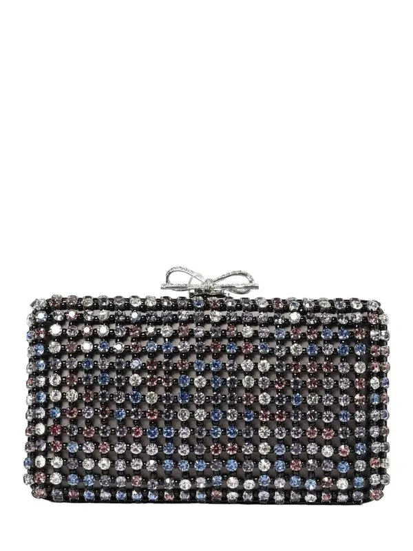 SELF-PORTRAIT Embellished Clutch - Multicolor