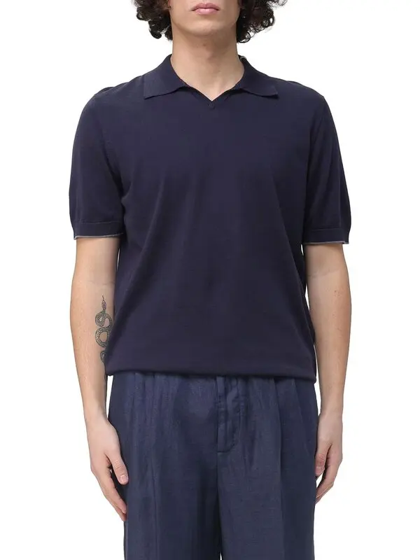 Brunello Cucinelli Polo Shirt Colour - Blue 1