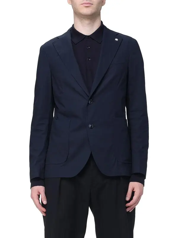 MANUEL RITZ Tailored Blazer - Blue