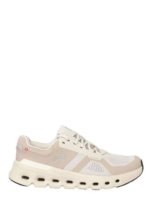 On Cloudrunner 2 Technical Mesh Lace-up Sneakers - Beige