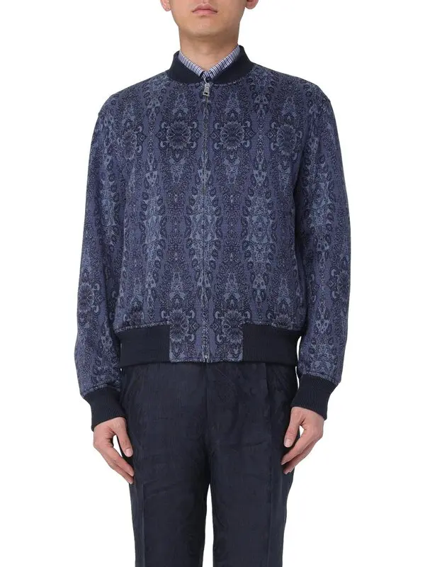 Etro Bomber Jacket - Blue