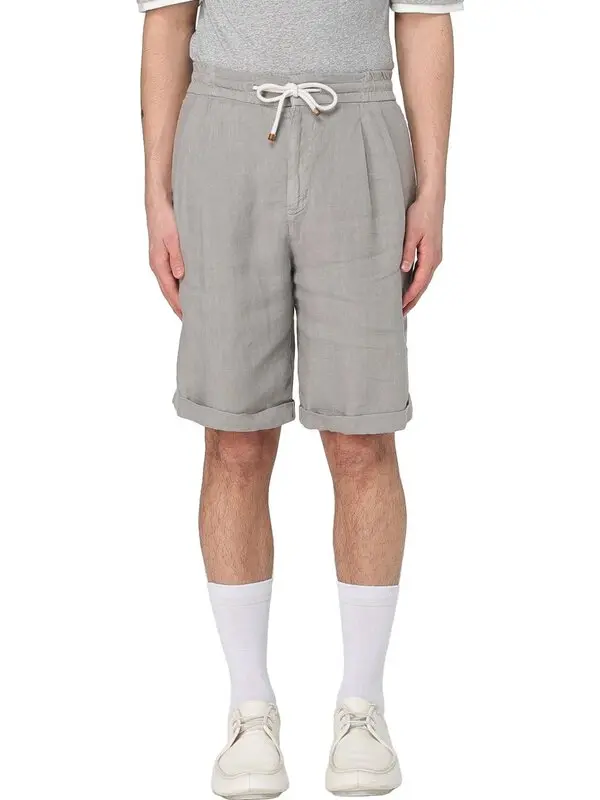 Brunello Cucinelli Tailored Shorts - Grey
