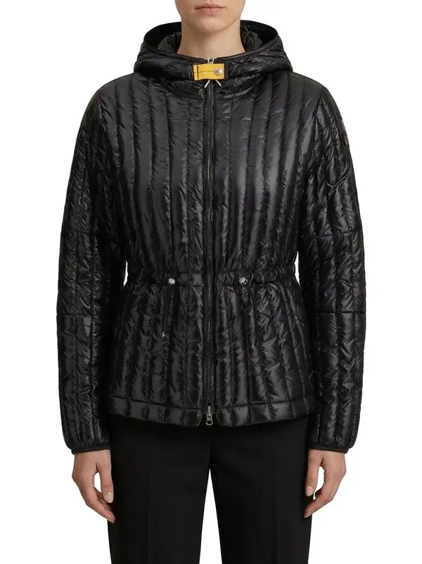 PARAJUMPERS Kuon Hooded Quilted Nylon Puffer Jacket - Black