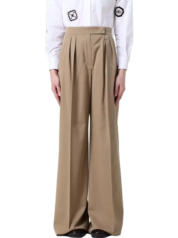 Max Mara Tailored Wide Leg Trousers - Hazel