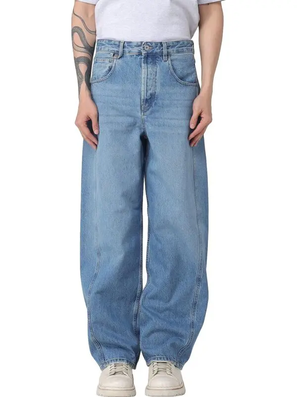 Jacquemus Wide Leg Jeans - Blue