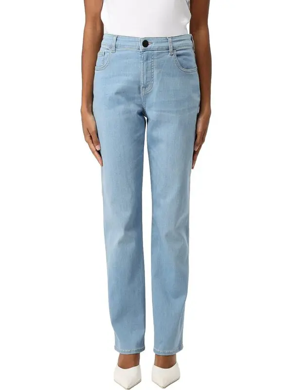 Emporio Armani Straight Leg Jeans - Blue