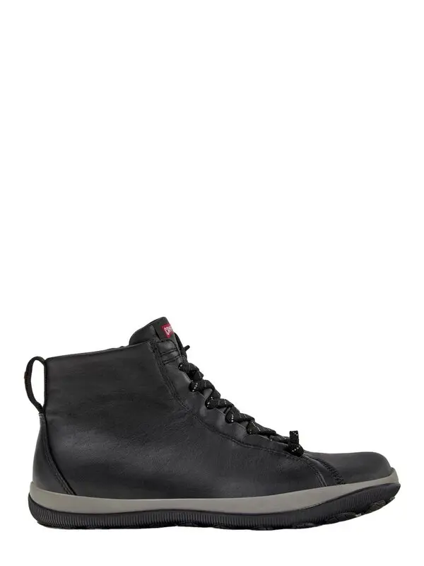 Camper Lace-up High Top Boots - Grey