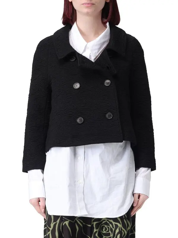 Dries Van Noten Double-breasted Jacket - Black