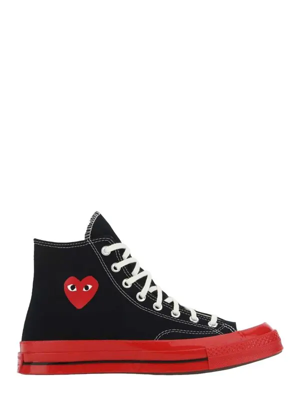 CONVERSE X COMME DES GARONS PLAY Chuck Taylor 70 High-top Sneakers - Black