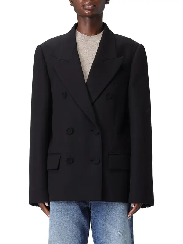 Acne Studios Double Breasted Blazer - Black
