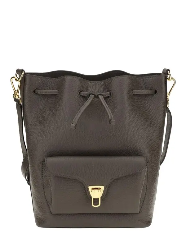 COCCINELLE Bucket Bag - Mud