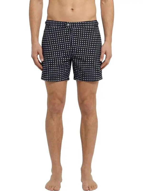 TOM FORD Polka Dot Swim Shorts - Black
