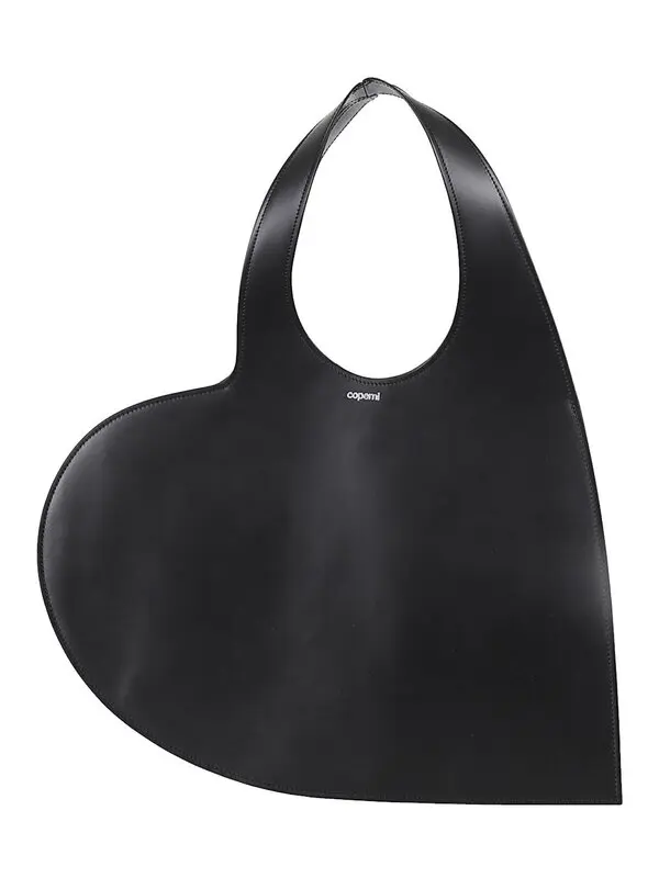 Coperni Heart Shaped Shoulder Bag - Black