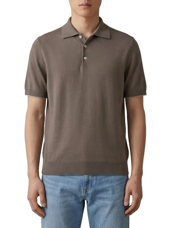 Brunello Cucinelli Polo Shirt Colour - Hazel