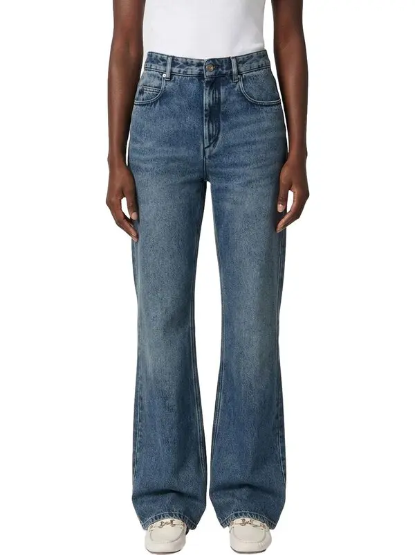 Isabel Marant Étoile Straight Leg Jeans - Blue