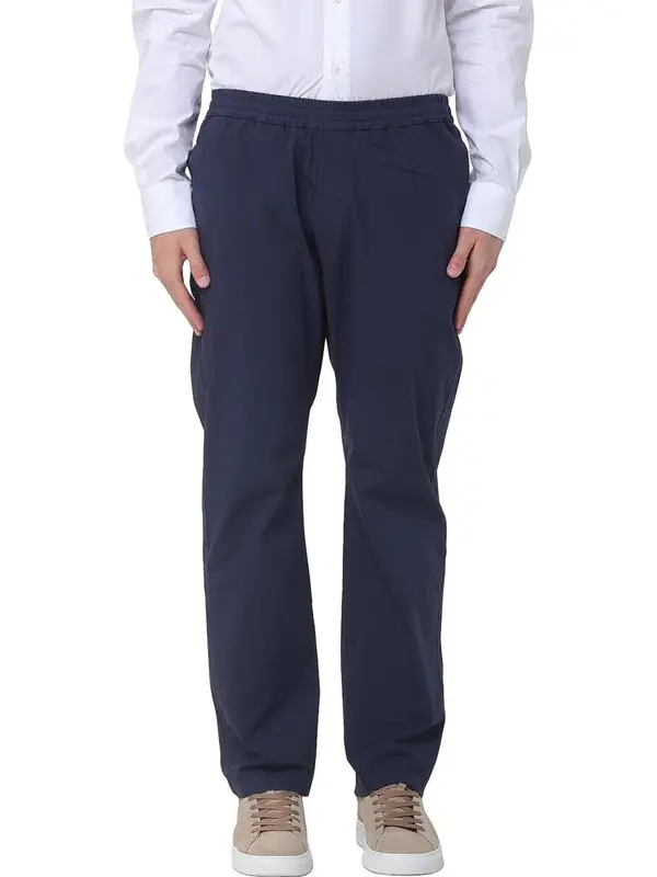 Barena Venezia Stretch Cotton Trousers - Navy