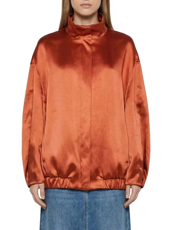 Dries Van Noten Zip-up Jacket - Rust
