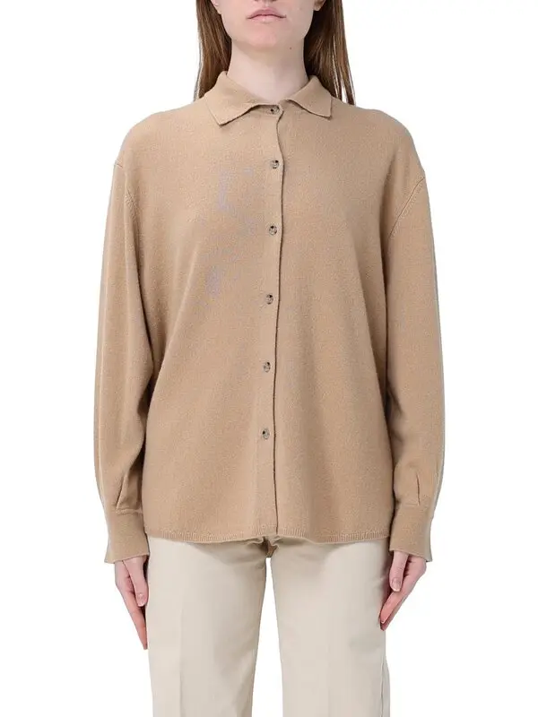ALLUDE Cashmere Cardigan - Beige