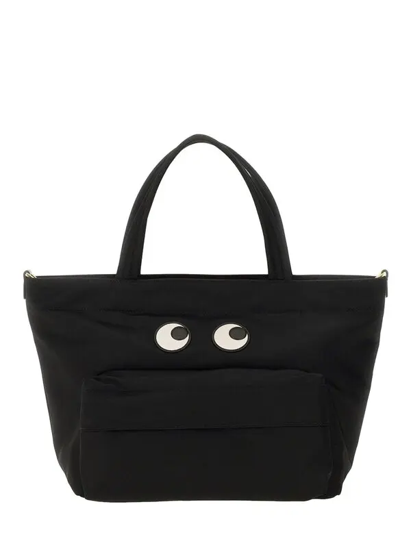 ANYA HINDMARCH Tote Bag With Eye Motif - Black