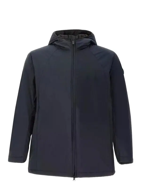 COLMAR Hooded Drawstring-hem Parka - Blue