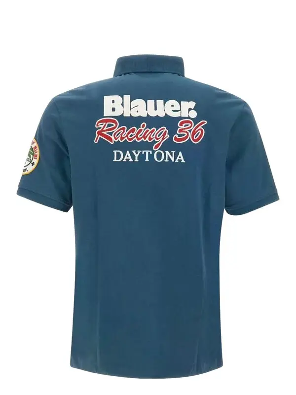BLAUER. Albano Polo Shirt - Blue