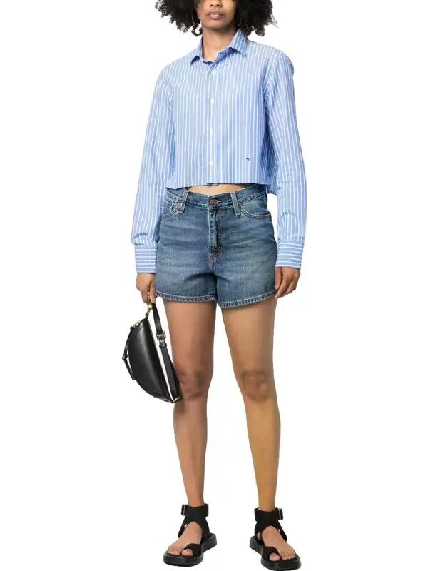 LEVI'S High-rise Denim Shorts - Blue